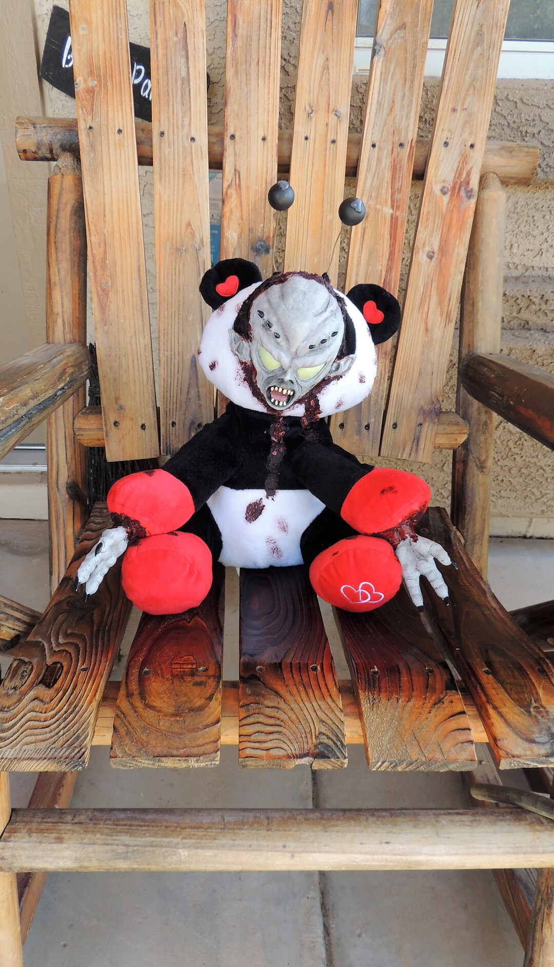Panda Alien Hybrid Creepy Horror Bear Halloween Prop. - Etsy