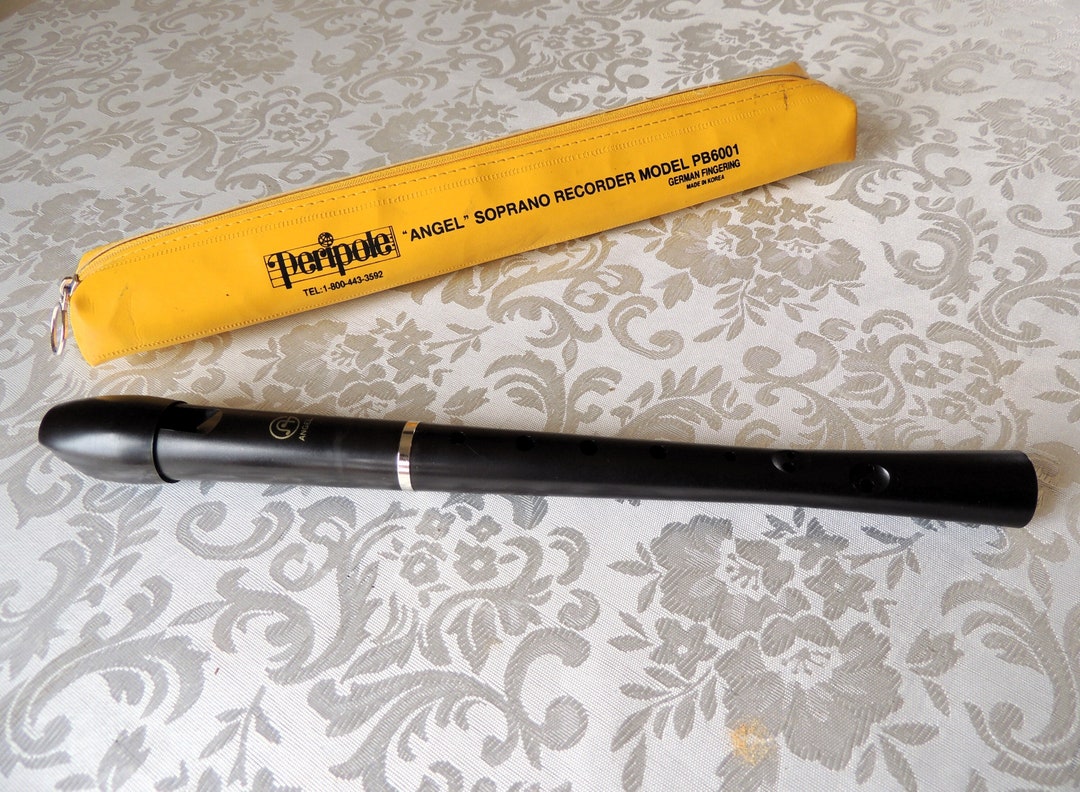 Peripole Angel Soprano Recorder, Model # PB6001, With Case. - Etsy