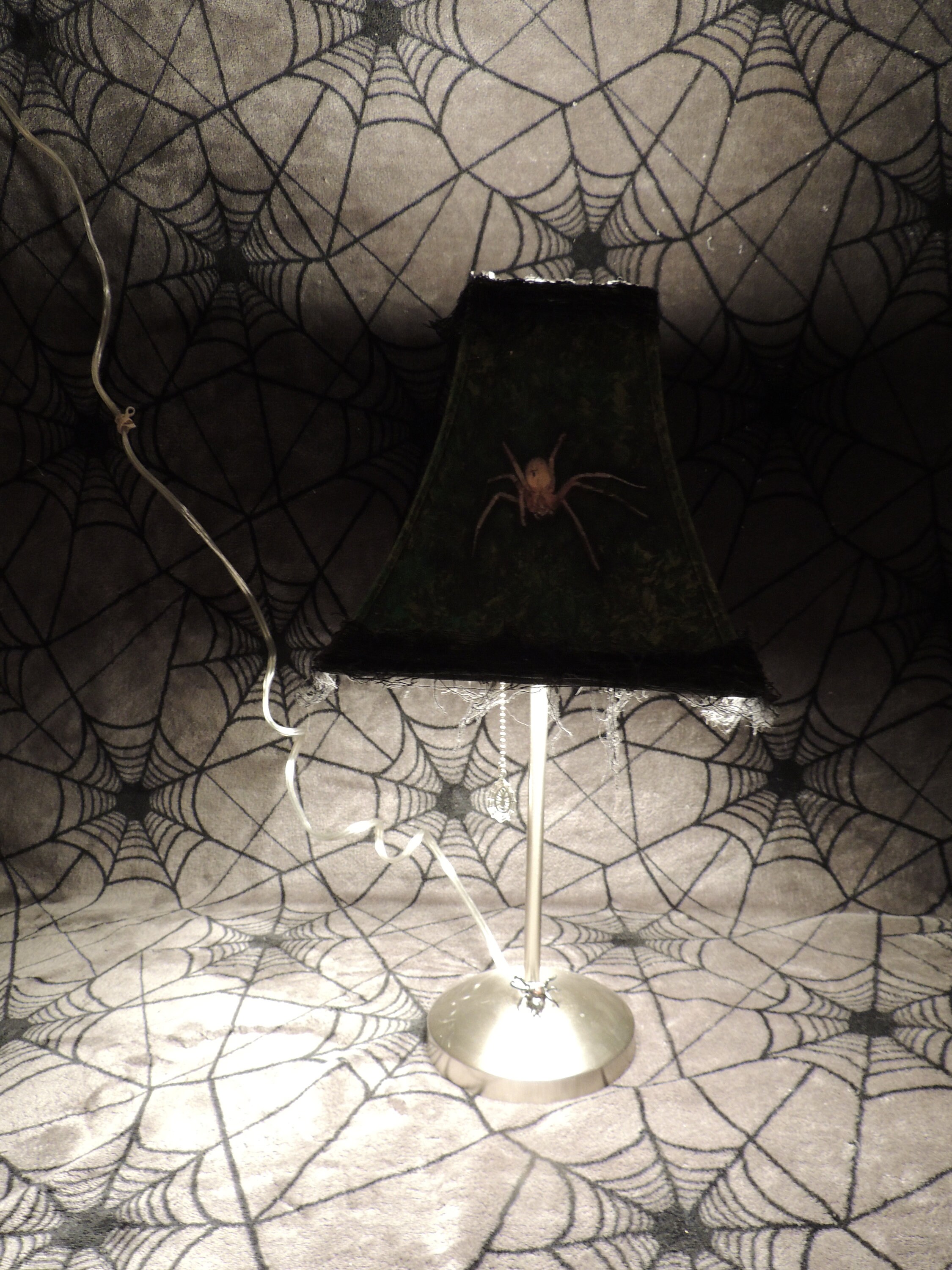 Creepy Spider Arachnid Table Lamp Light Tarantula Brazilian | Etsy