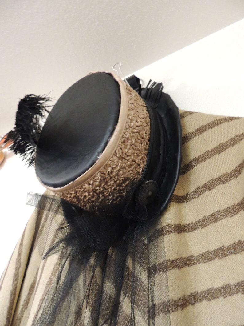 Woman's Top Hat Top Hat With Veil Bolero Top Hat - Etsy