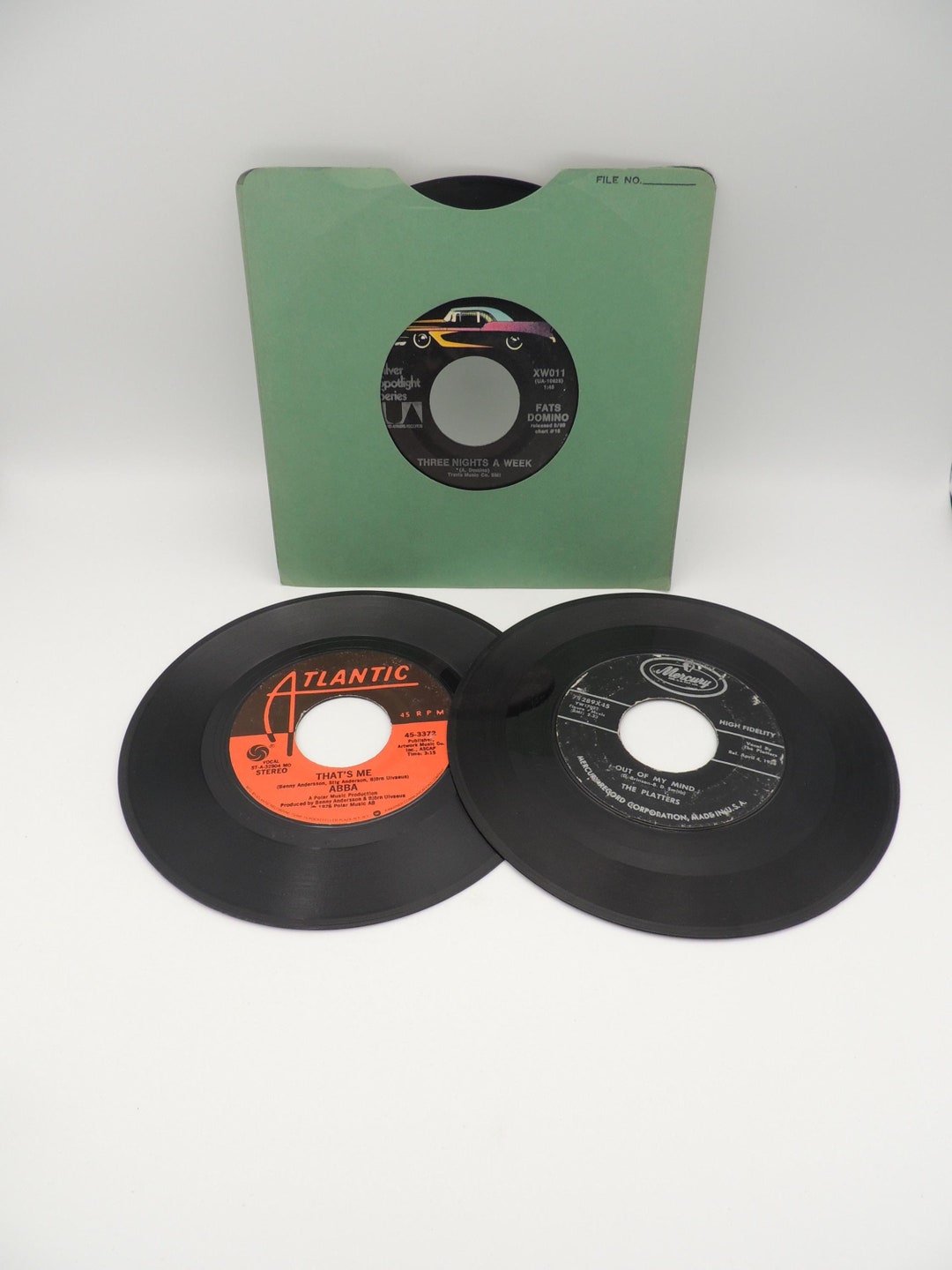 Three 1956, 1961, 1976 45 Vinyl Records. - Etsy
