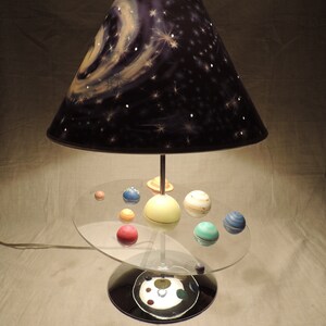 P.J. Kids Solar System, Lamp, Planets, Galaxy, Stars, Glow in the Dark ...