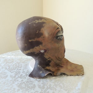 Rare 1980's Alien Latex Mask, Jordu Schell Numbered 172213 Halloween ...