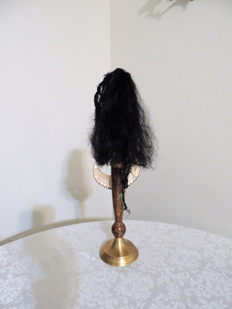 Faux Shrunken Head on Display Stand Oddity / Curiosity. - Etsy