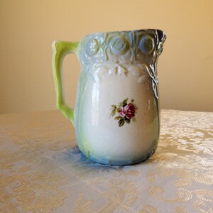 Vintage 1800's Water Basin Pitcher With Steam Liner, From Old Ship. - Etsy