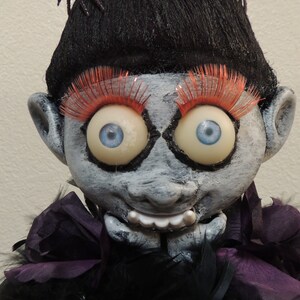 Halloween Spooky Troll, Creepy Doll, Little Miss Vampire, Gothic ...