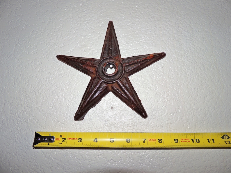 Antique Cast Iron Star Masonry Architecture Rustic Decor - Etsy