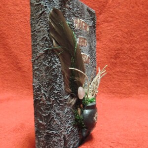 Custom Halloween Spell Book Prop/decor Wiccan, Cauldron, Herbs Magic ...