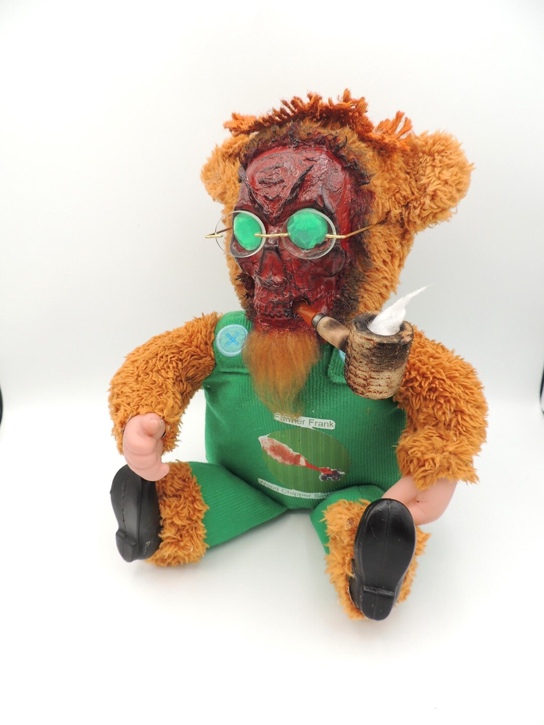 Horror Stuffed Animal Zombie, Creepy Doll Face. - Etsy