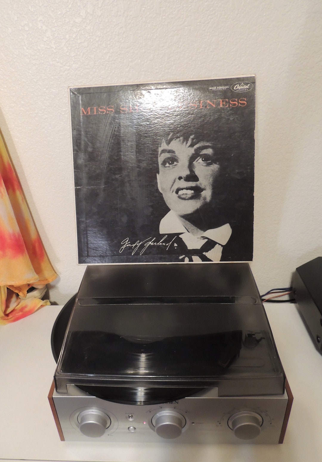 1955 Judy Garland "miss Show Business" Over the Rainbow 33RPM Vinyl ...