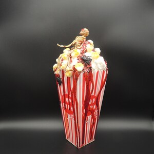 Bloody Skeleton Faux Movie Theater Popcorn Halloween Display - Etsy