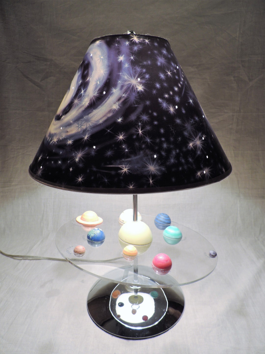 P.J. Kids Solar System, Lamp, Planets, Galaxy, Stars, Glow in the Dark ...