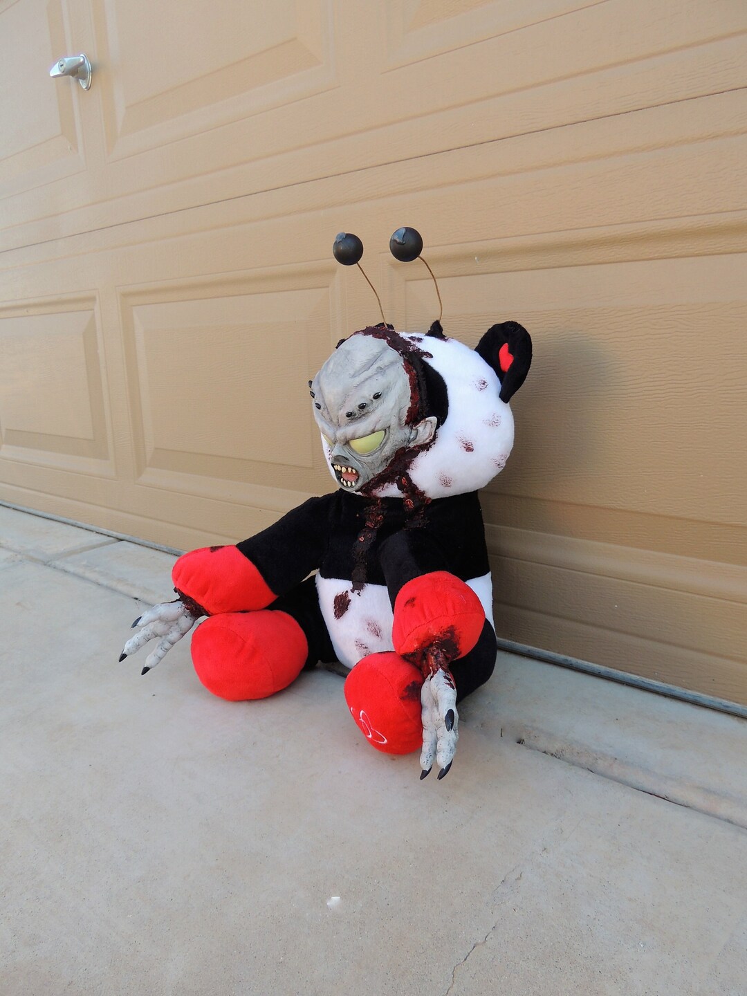 Panda Alien Hybrid Creepy Horror Bear Halloween Prop. - Etsy