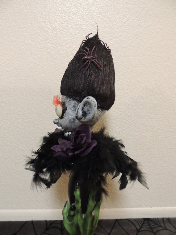 Halloween Spooky Troll Creepy Doll Little Miss Vampire | Etsy