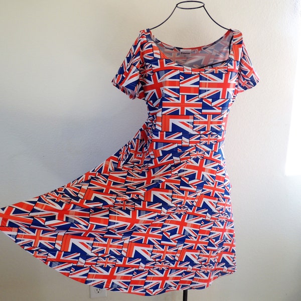 British Flag Dress - Etsy