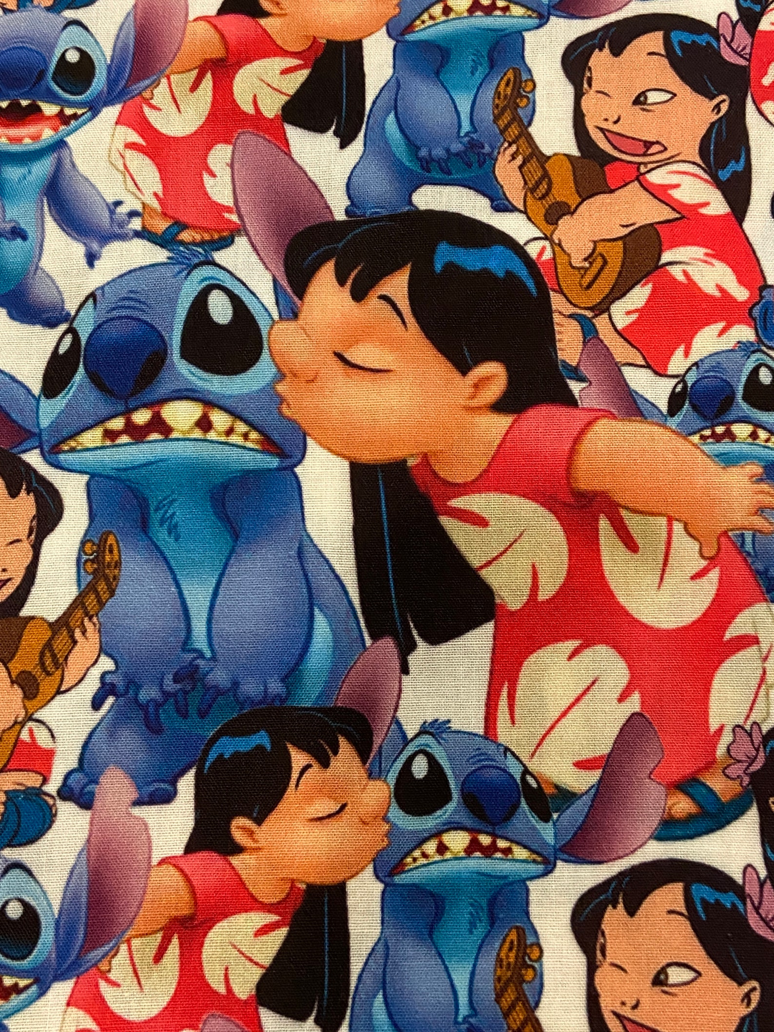Lilo and Stitch Fabric Stitch Fabric Lilo and Stitch - Etsy