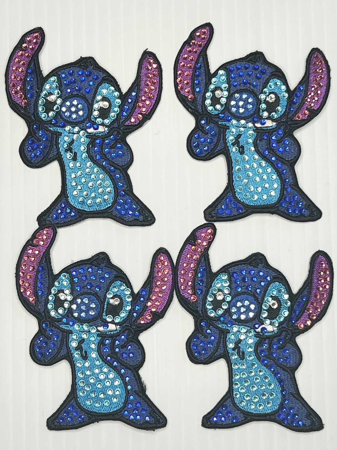 Disney Patch | Stitch Patch | Crystal Patch | Patch Nylon Bag | Stitch ...