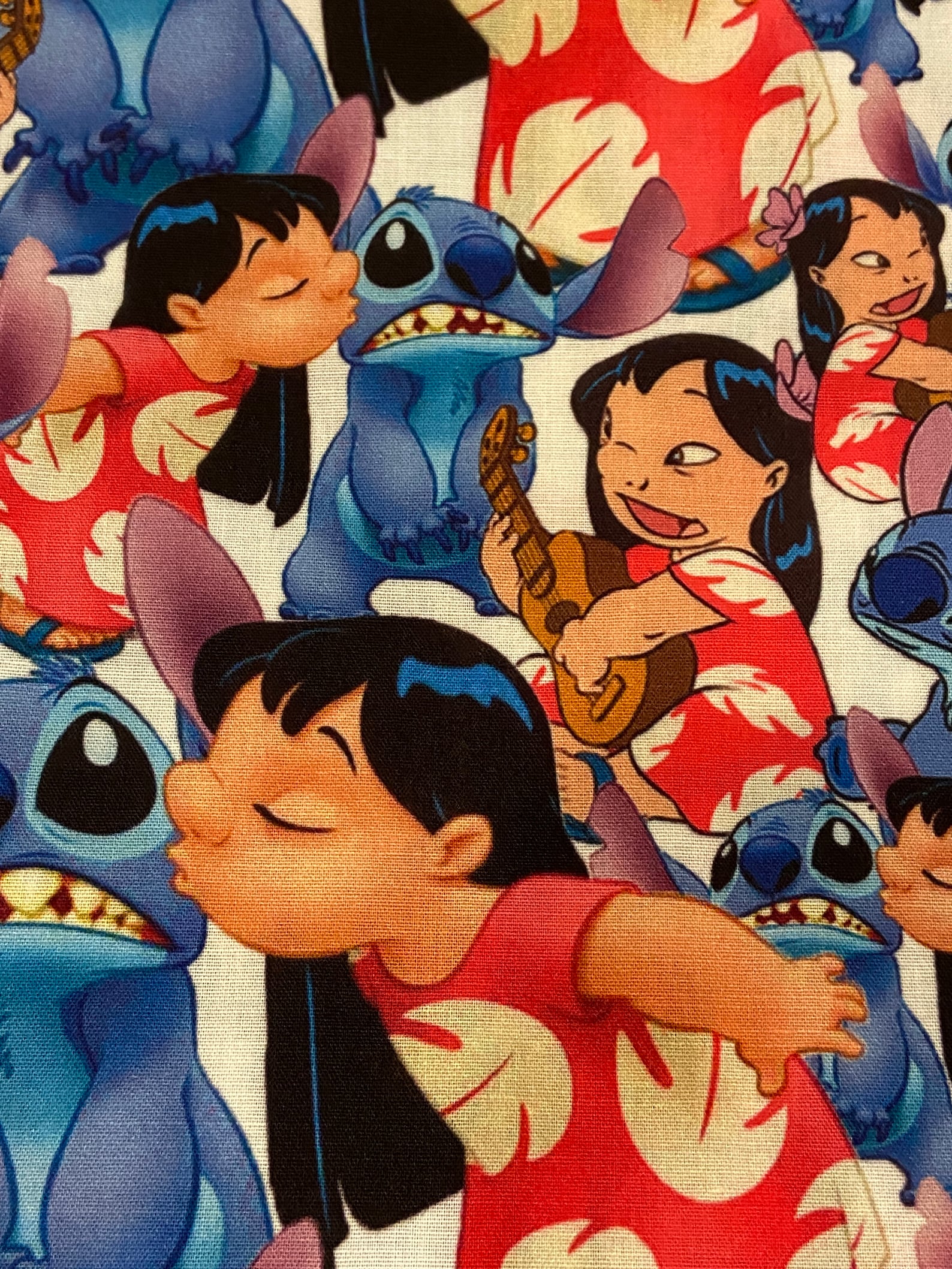 Lilo and Stitch Fabric Stitch Fabric Lilo and Stitch - Etsy