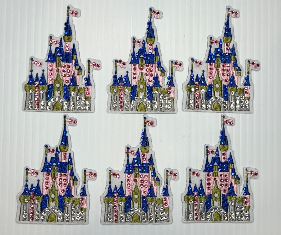 Disney Patch | Disney Castle Patch | Crystal Patch | Patch Nylon Bag ...
