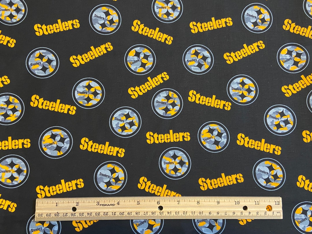 Steelers Fabric, Pittsburgh Steelers, Camo Steelers, Quilting Cotton ...