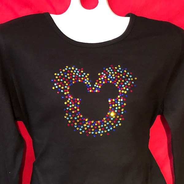 Rhinestone Shirt - Etsy