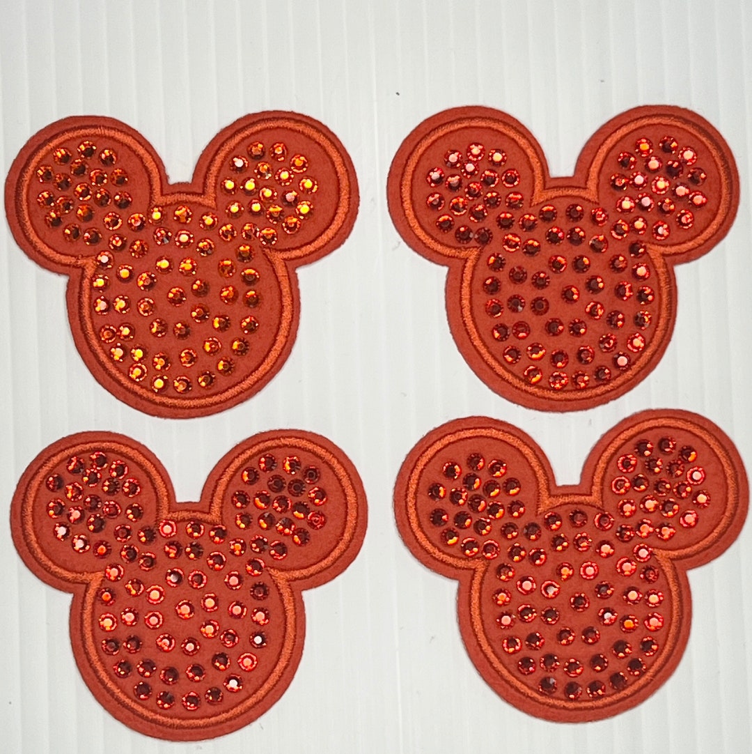 Disney Patch | Mickey Head Patch | Crystal Patch | Patch Nylon Bag ...