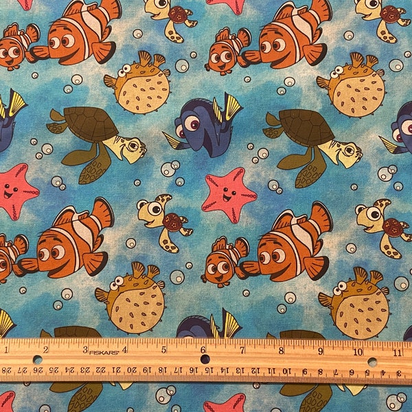 Finding Nemo Fabric - Etsy