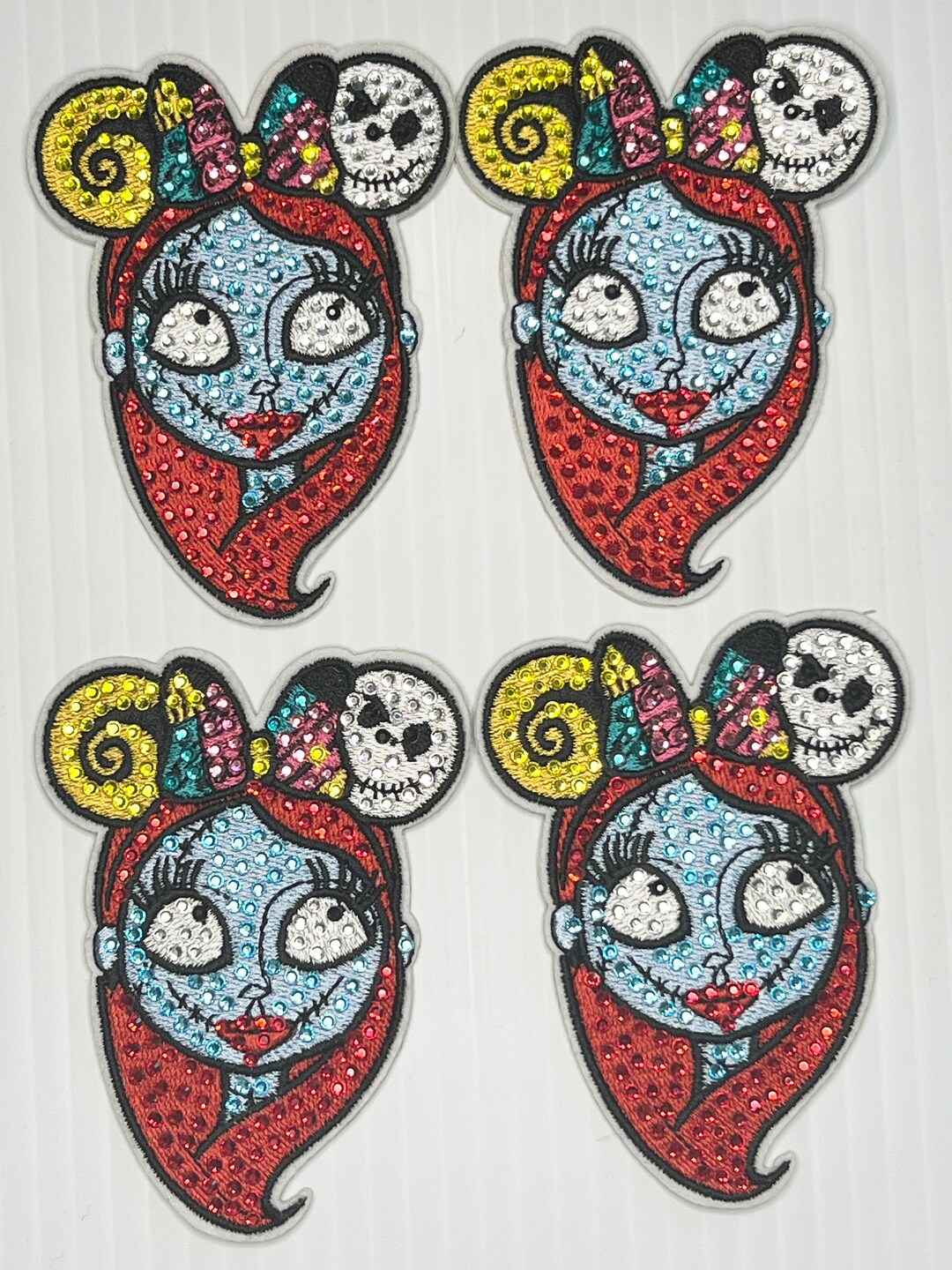 Jack Skellington Patch | Sally Patch | Crystal Patch | Patch Nylon Bag ...