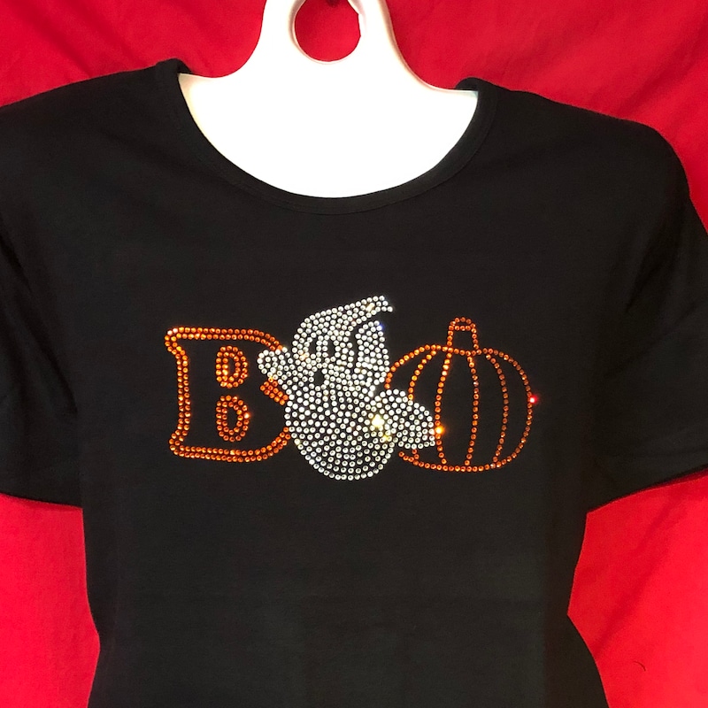 Rhinestone Shirt - Etsy