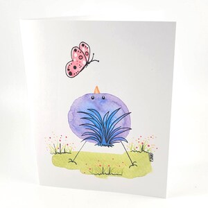 Watercolor Bird Notecard Set: 2nd Edition, Whimsical Art Stationery ...