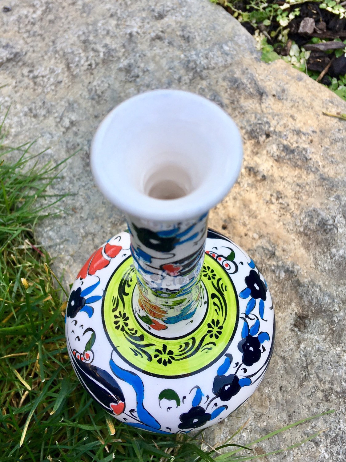 Fettah Ceramic Turkey Vase Gini Iznik - Etsy