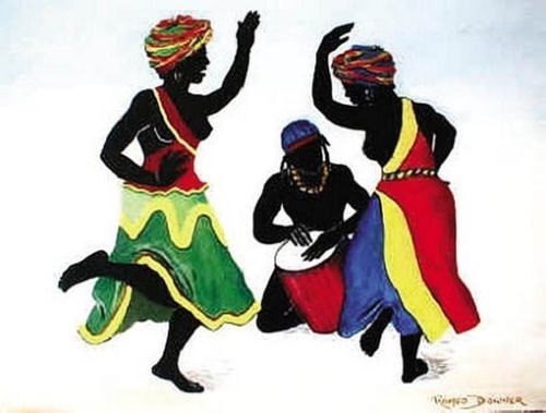 Ebony Dancers Poster - African American Art - Style 1 - Rare Hot New ...
