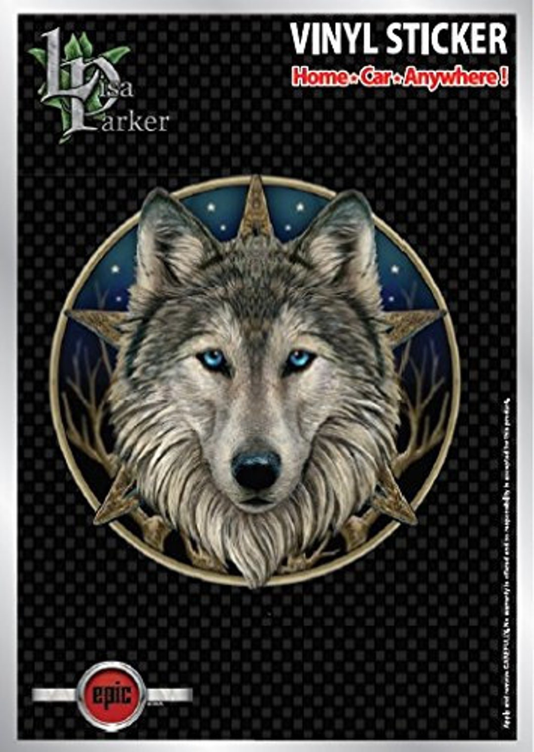 Loyal Wild One Wolf Auto Sticker - Etsy
