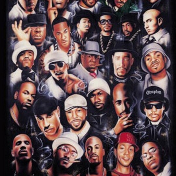 Rap Collage - Etsy