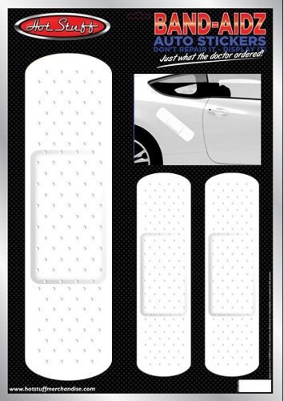 Band-aid Car Auto Sticker Set White - Etsy