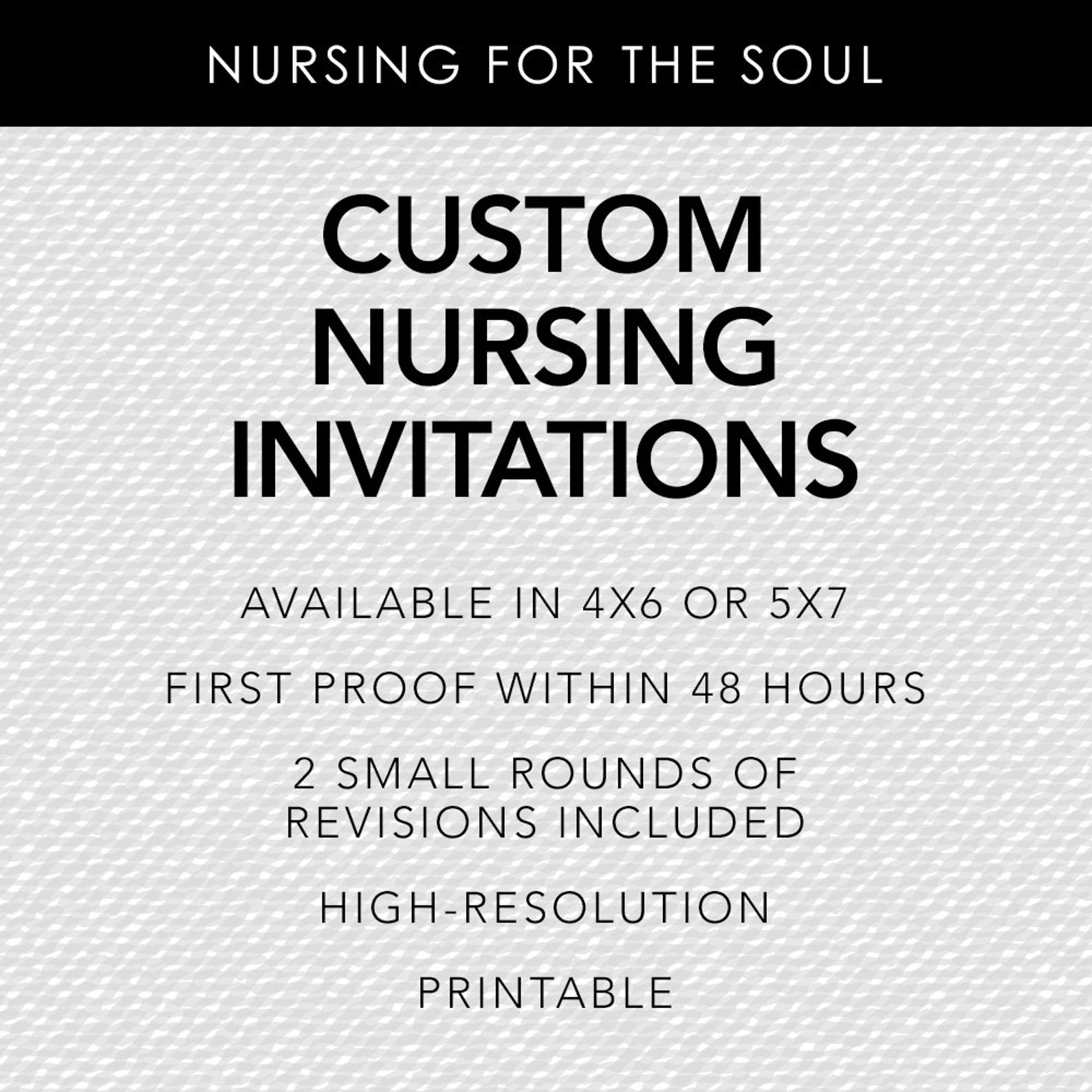 Nurse Invitation - Nurse Graduation Invitation - Striped Nursing Invite ...