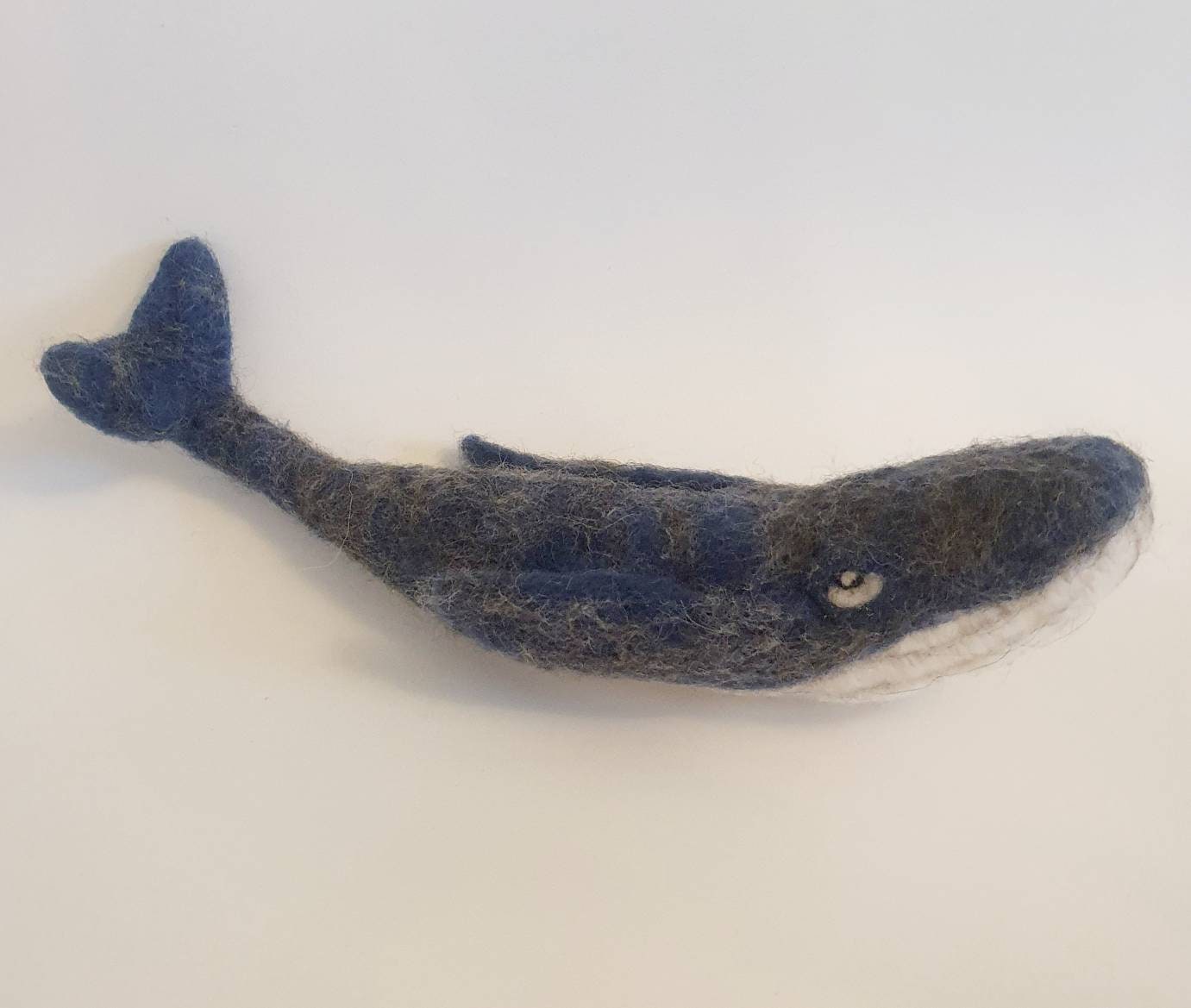 Needle Felted Blue Whale Made to Order Unique Felt Gifts - Etsy