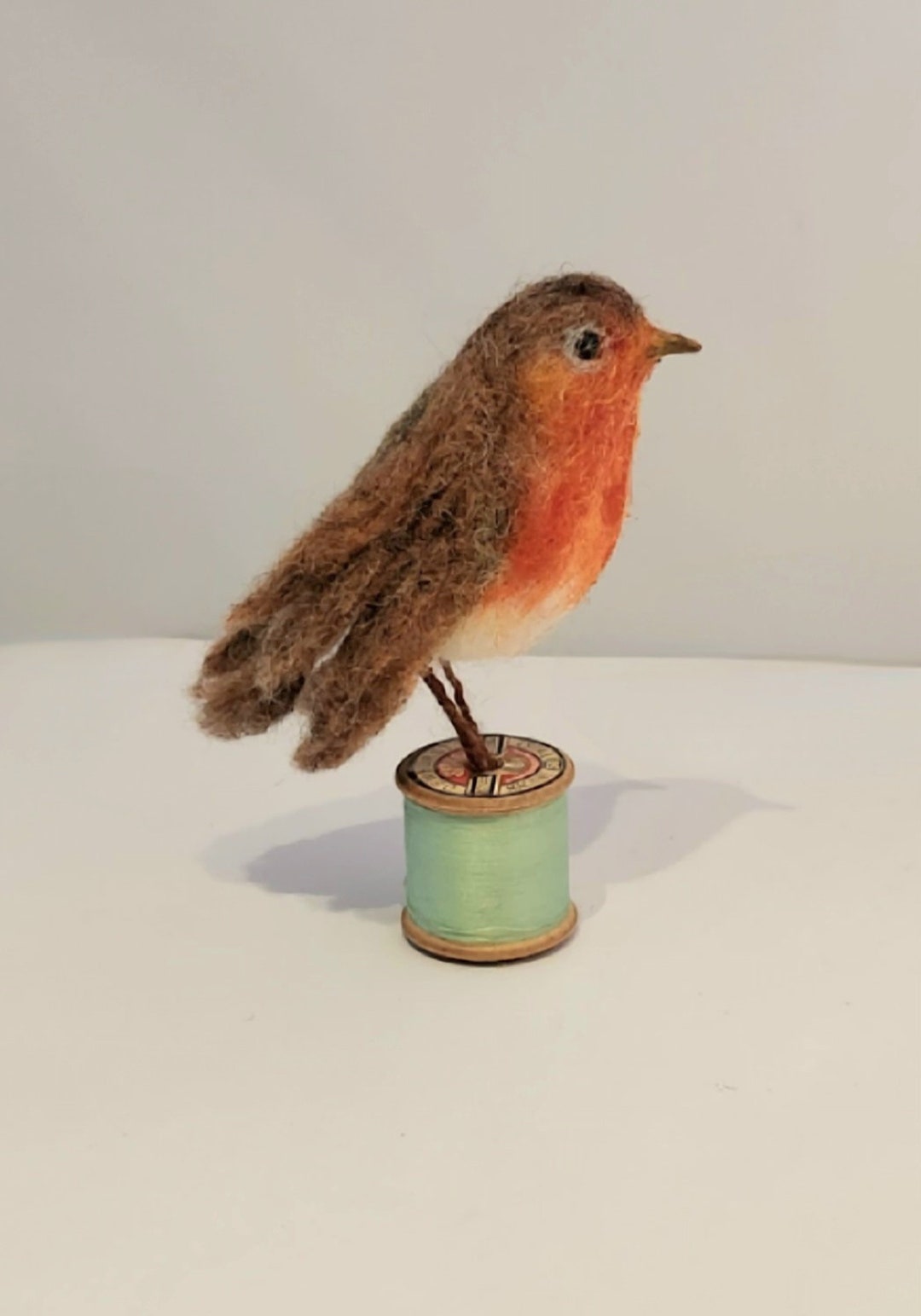 Needle Felted Robin | Felt Gifts | Made to Order | Fibre Art | Felt ...