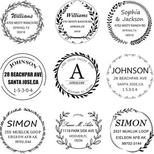 Digital Stamp Designs Any Size and Shape All File Formats Vector Files ...