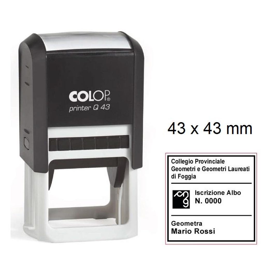 Square Stamps - Colop - Various Sizes - Self-inking Stamps - Etsy
