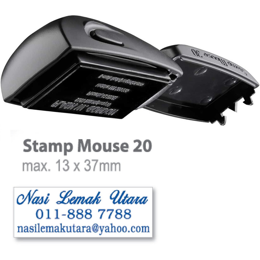 Flash Stamp Colop Stamp Mouse 20 13x37mm - Etsy