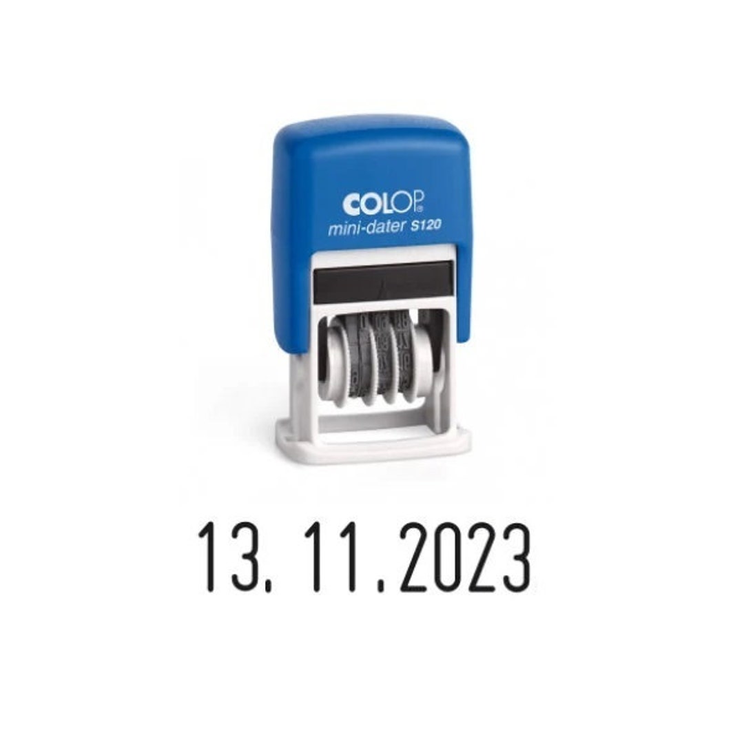 Date Stamp - Colop Mini-dater S120 - Etsy Ireland