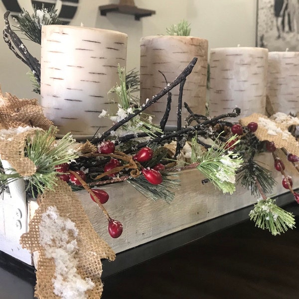 Birch Centerpiece - Etsy