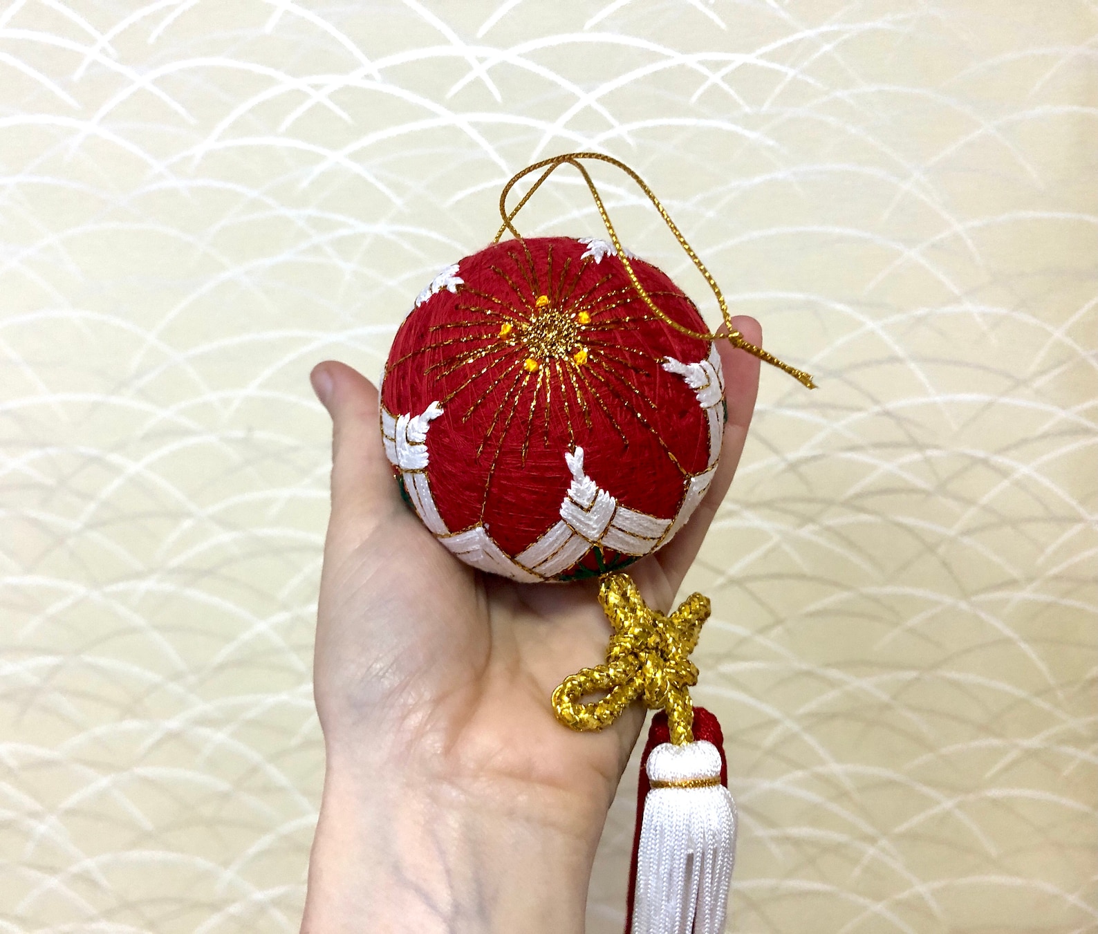 Temari Balls Nine designs set Japanese folk handmade | Etsy