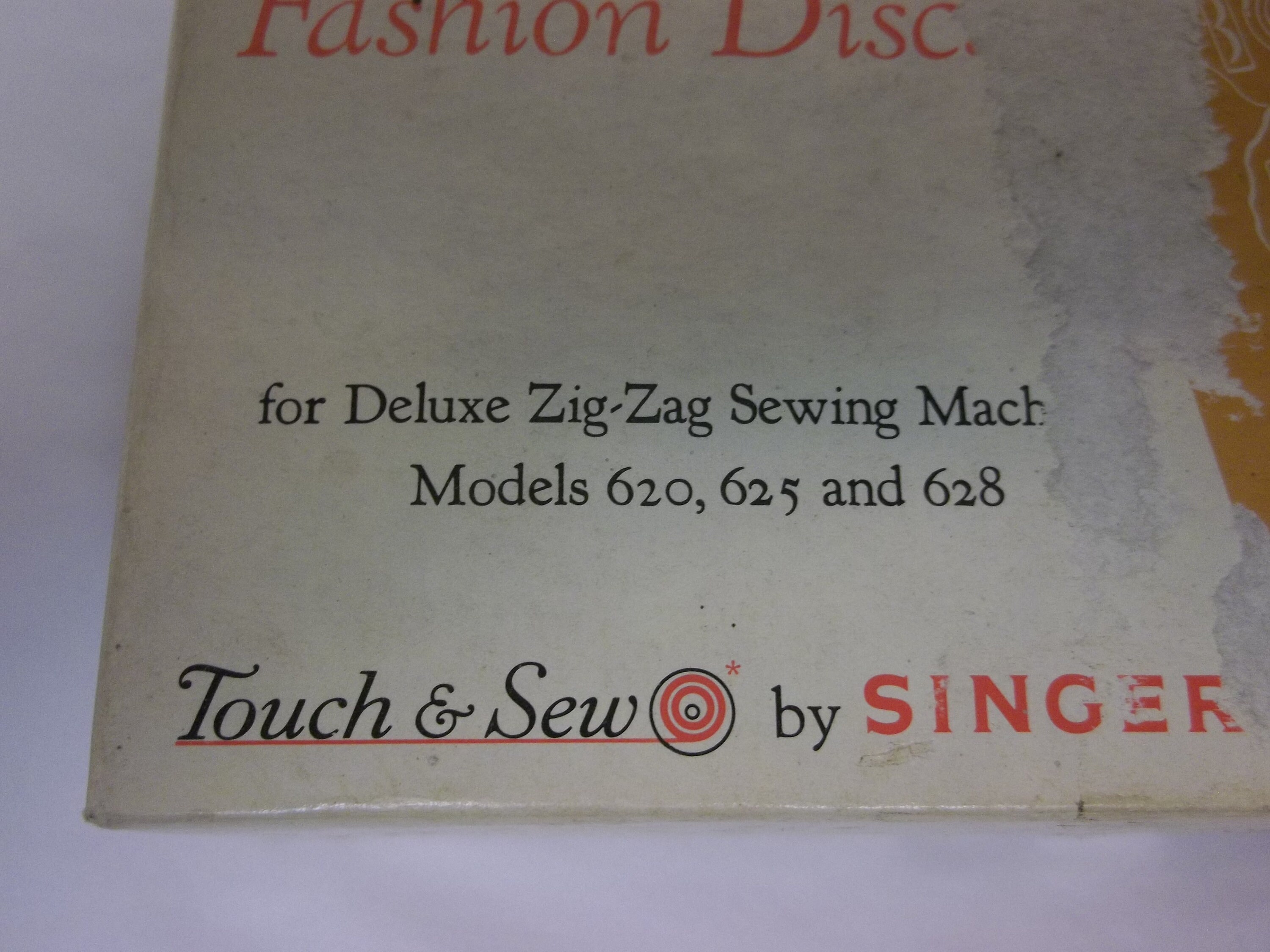 Vintage Singer Sewing Disc, 12 Cams Fits Singer Models 620, 625, and ...