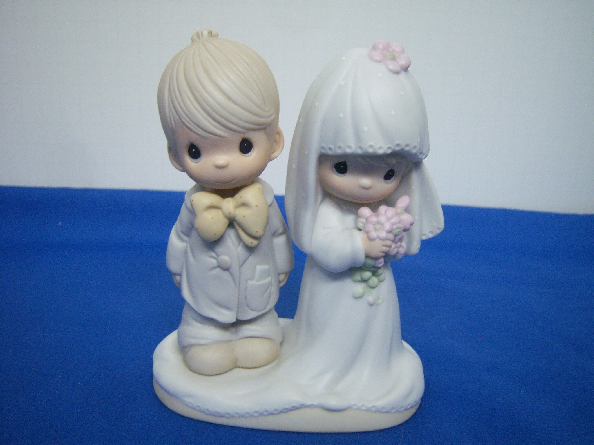 Precious Moments Bride and Groom Figurine E-3114 5.50 - Etsy