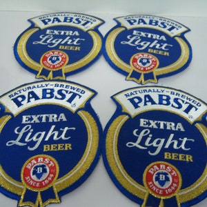 Vintage Pabst Blue Ribbon Patch Large Embroidered Uniform - Etsy