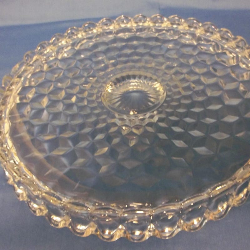 Footed Cake Plate - Etsy