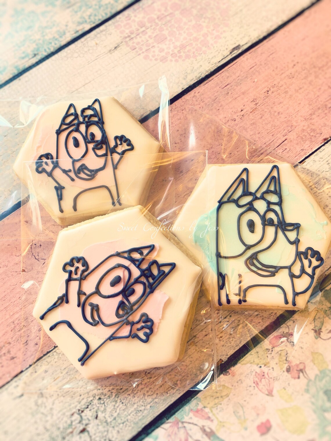 Blue Y Inspired Party Cookies - Etsy