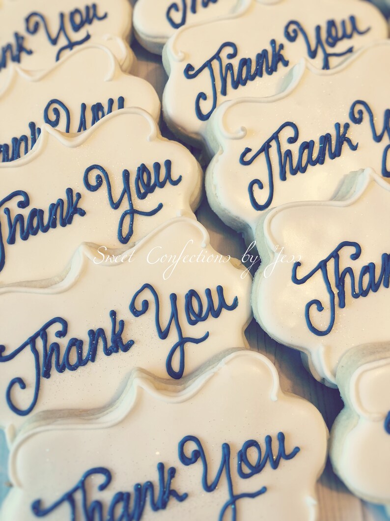 Thank You Cookies | Etsy
